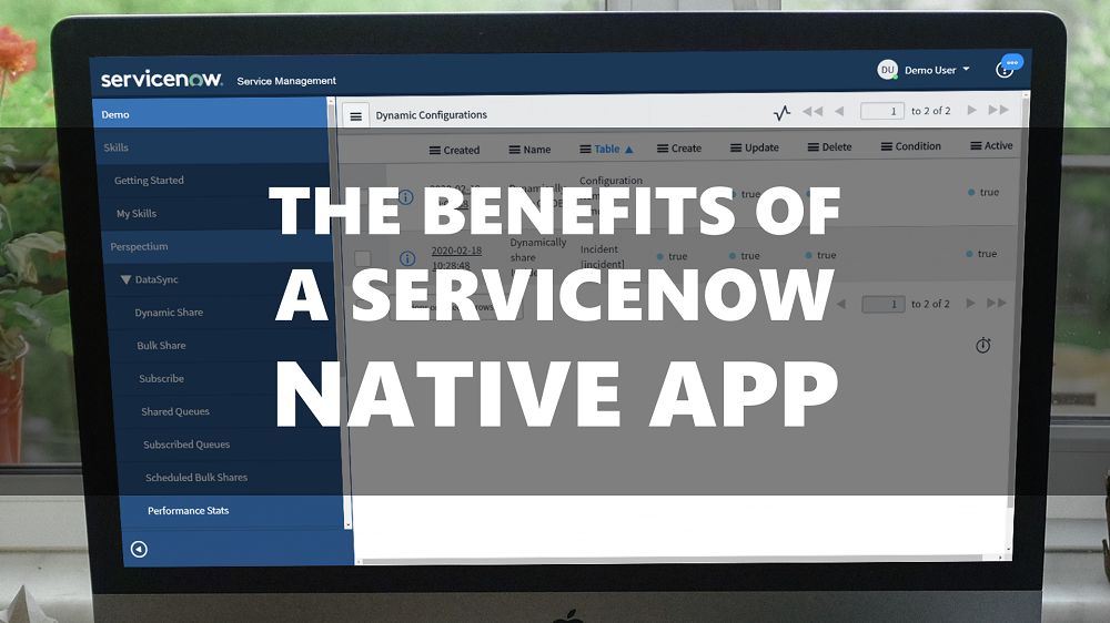 Why a Native Application for ServiceNow Integrations? - Perspectium