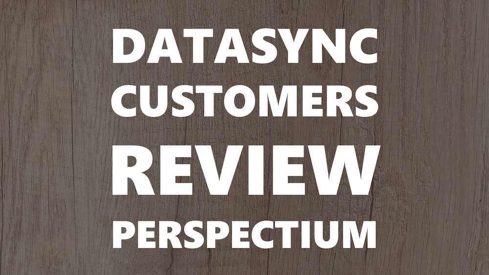 DataSync Customers Review Perspectium - Perspectium