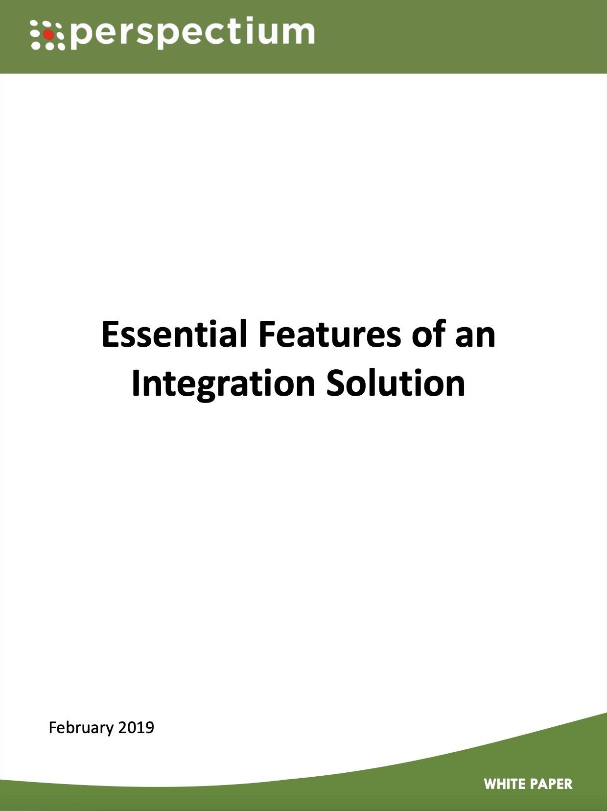 Essential Features of an Integration Solution - Perspectium