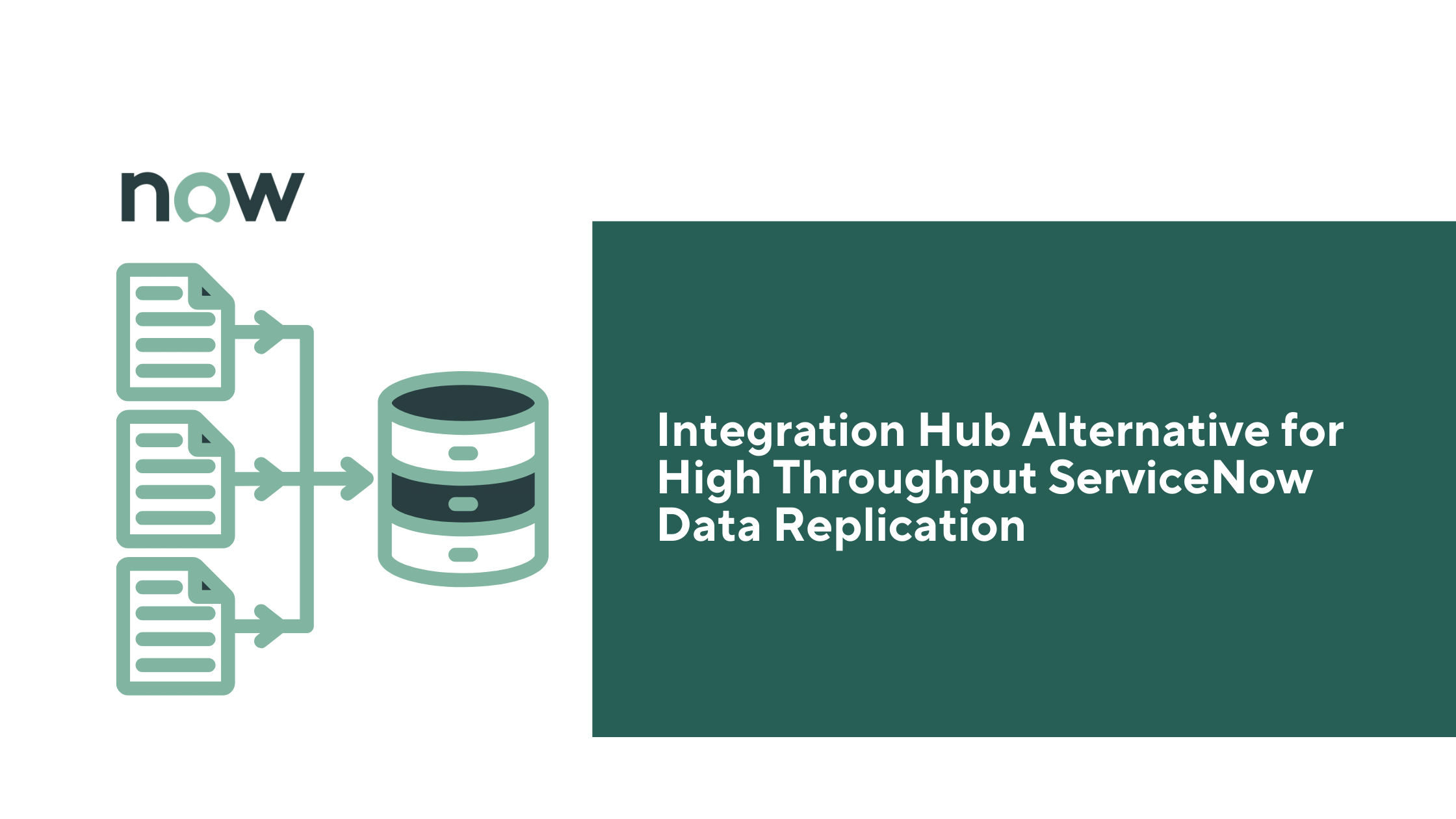 Integration Hub Alternative For Servicenow Data Replication Perspectium